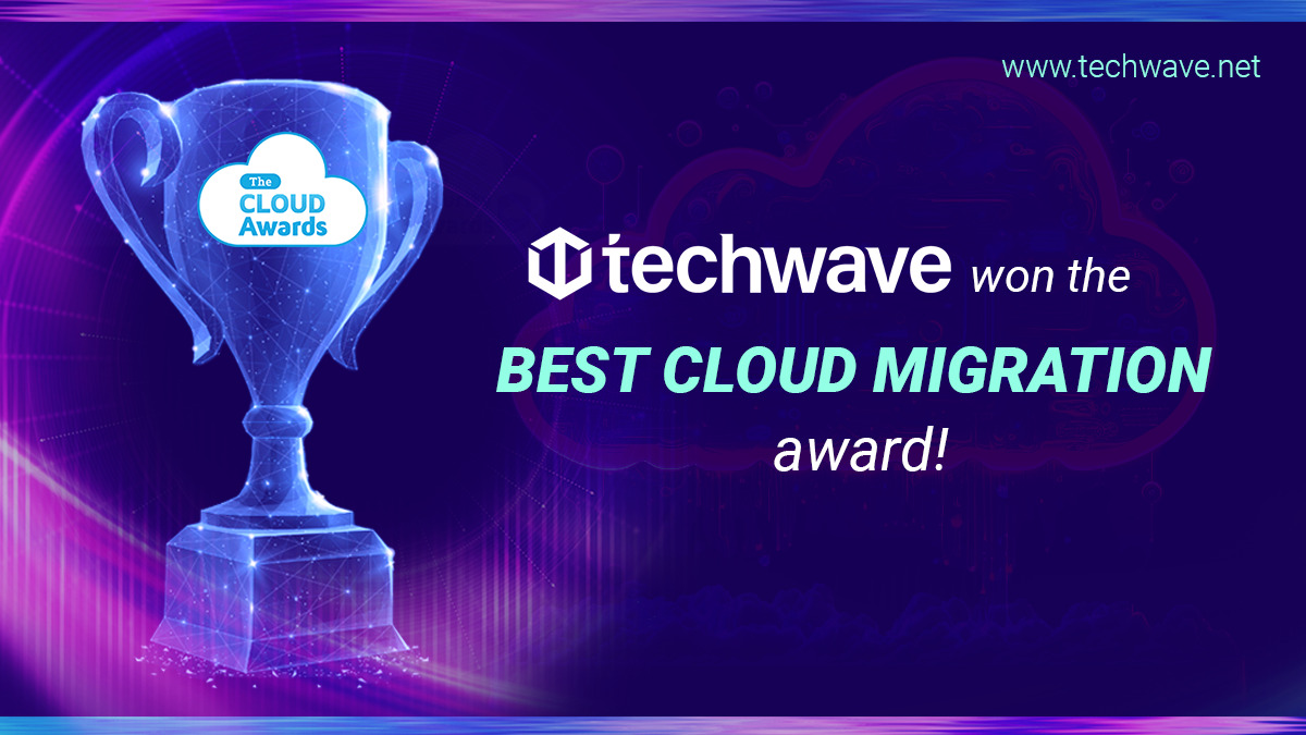 Techwave wins “Best Cloud Migration Award” at the 2022-2023 International Cloud Awards!